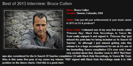 Bruce Cullen Interview with 1Mix Radio – Bruce Cullen Electronic Dance ...
